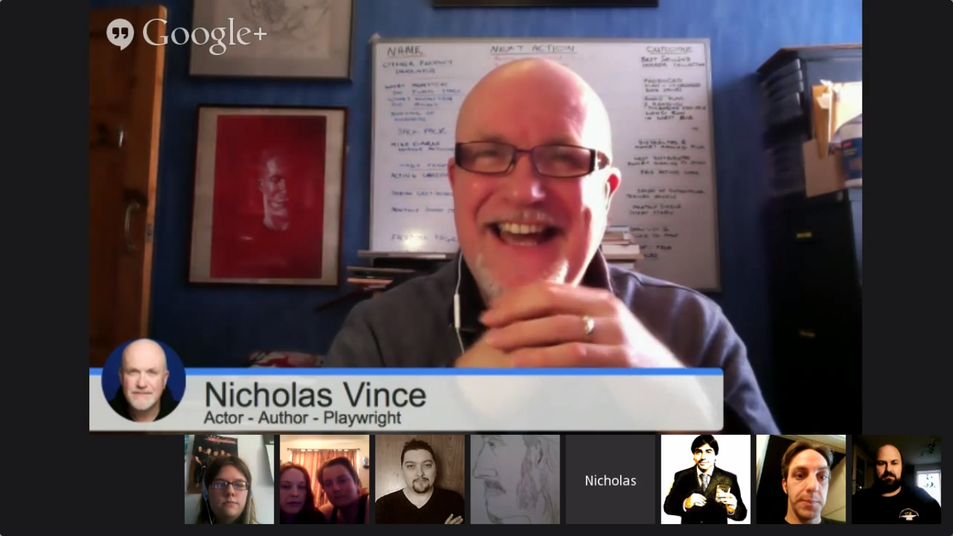 Chattering With Nicholas Vince (Hangout) - www.CliveBarkerCast.com